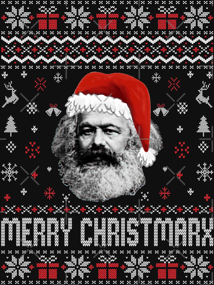 "Merry Christmarx ,Karl Marx Merry Christmarx, Marx Lenin Engels Funny ...