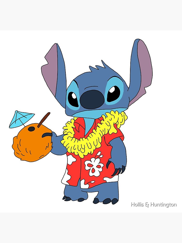 Tarjetas de felicitación for Sale con la obra «Stitch va a Hawai» de ...