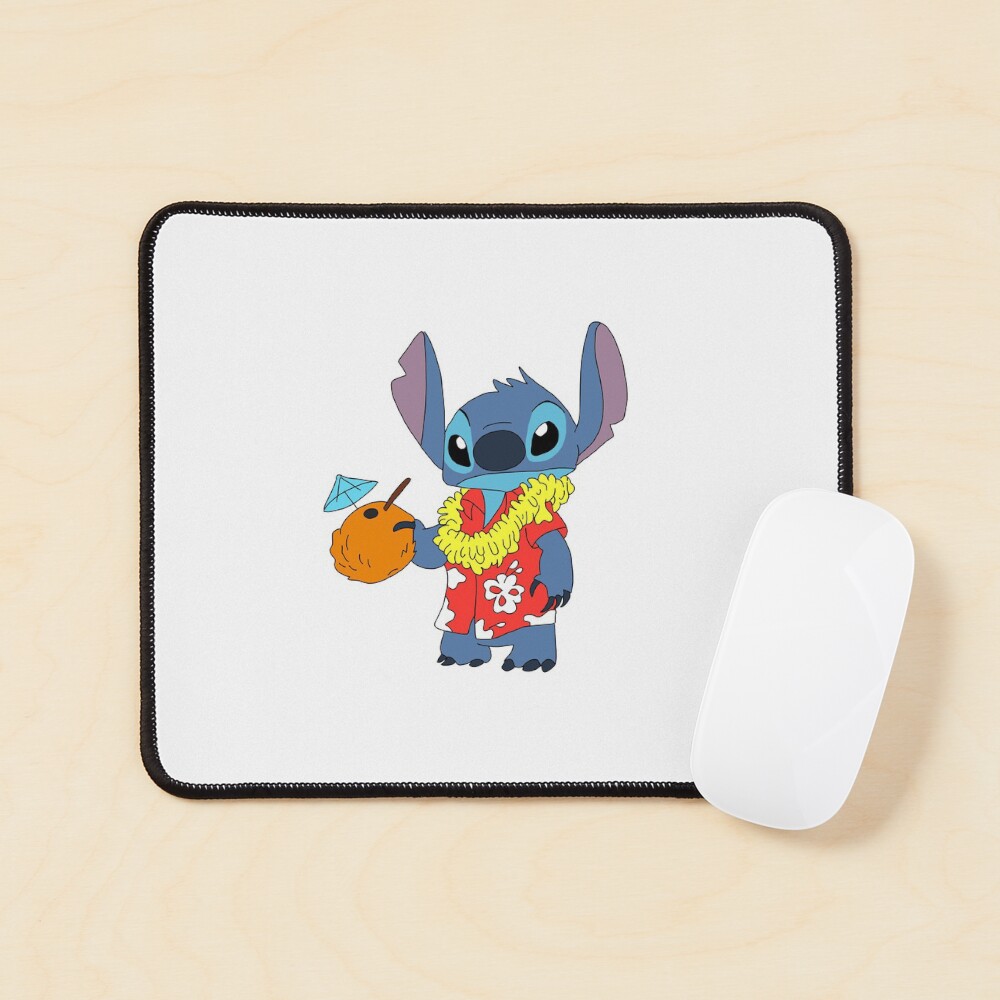 "Stitch Goes To Hawaii" Sticker for Sale by Hollis & Huntington | Redbubble