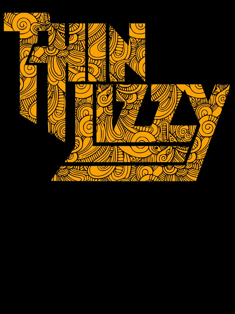 "Thin Lizzy text " Kids T-Shirt for Sale by Valliantify | Redbubble