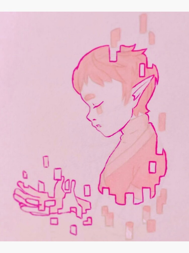 Sticker for Sale avec l'œuvre « Aélita (Code Lyoko) » de l'artiste ...