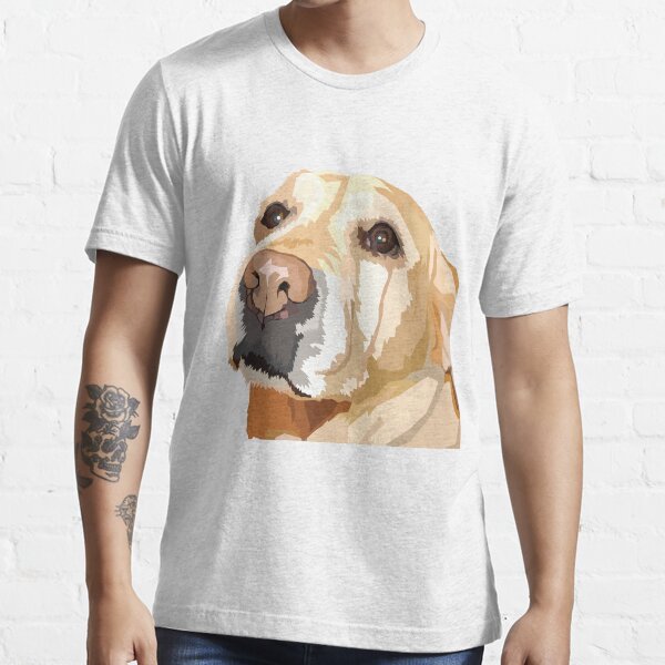 "Yellow Lab" T-shirt for Sale by aecdesign | Redbubble | yellow lab t ...
