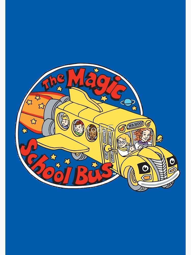 "The Magic School Bus logo" Journal for Sale by AtodaS | Redbubble