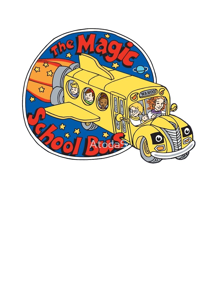 "The Magic School Bus logo" Kids T-Shirt for Sale by AtodaS | Redbubble