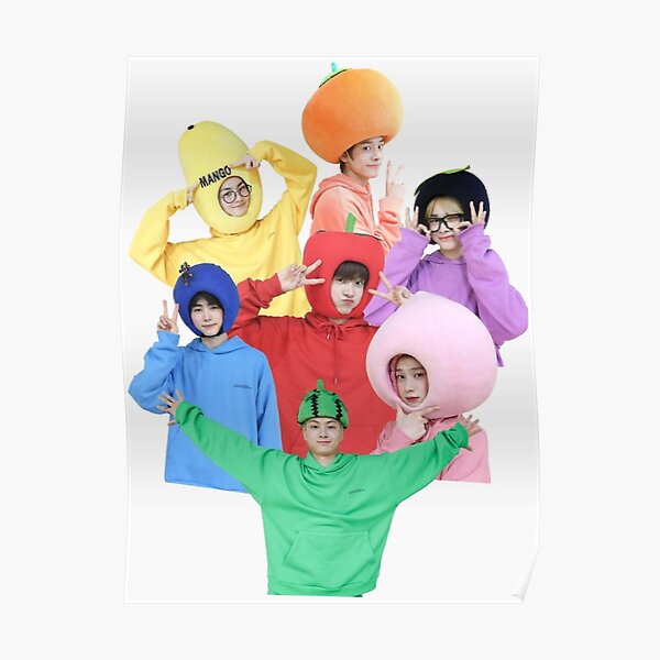 "ENHYPEN Fruit Outfit" Poster by K-Artists | Redbubble