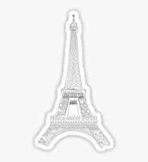 Eiffel Tower: Stickers | Redbubble
