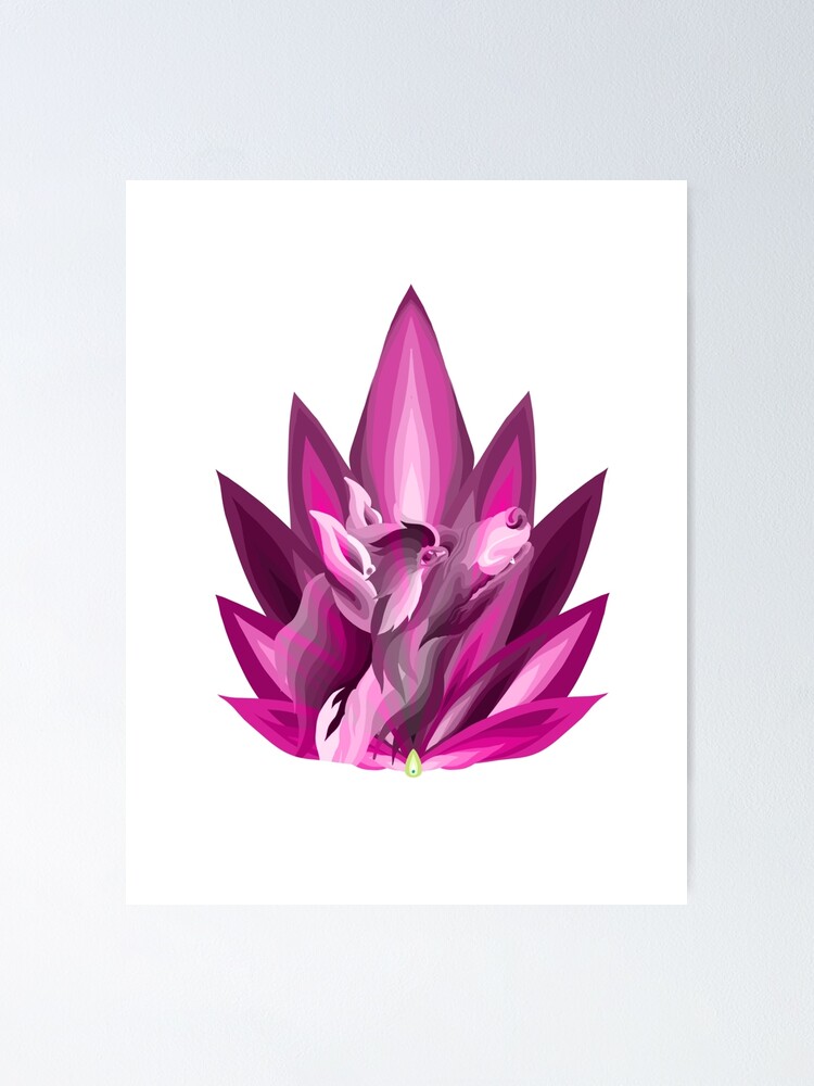 "The Lotus and The Wolf" Poster for Sale by onesevennine | Redbubble