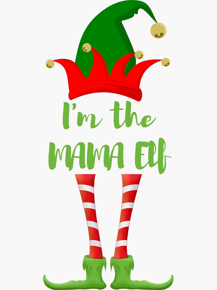"Elf - OMG i know santa" Sticker for Sale by TheVIP | Redbubble