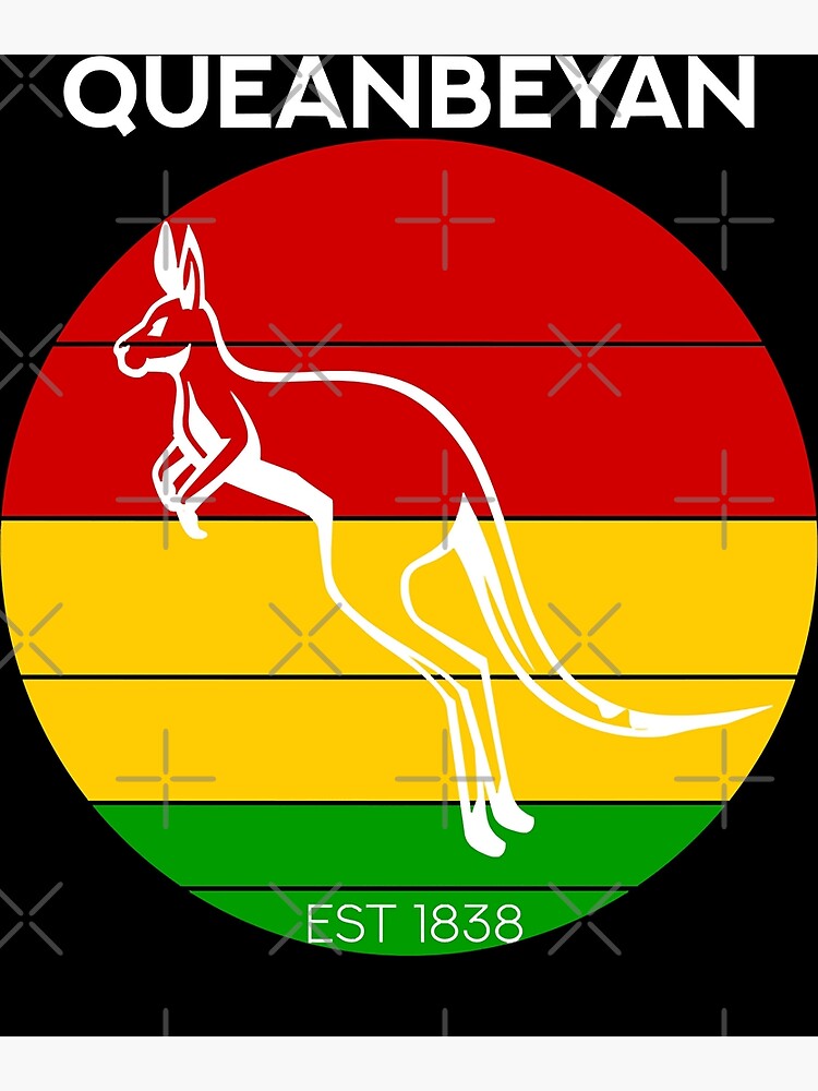 "Queanbeyan Good Day Est 1838 Flag Of Australia Illustration ...