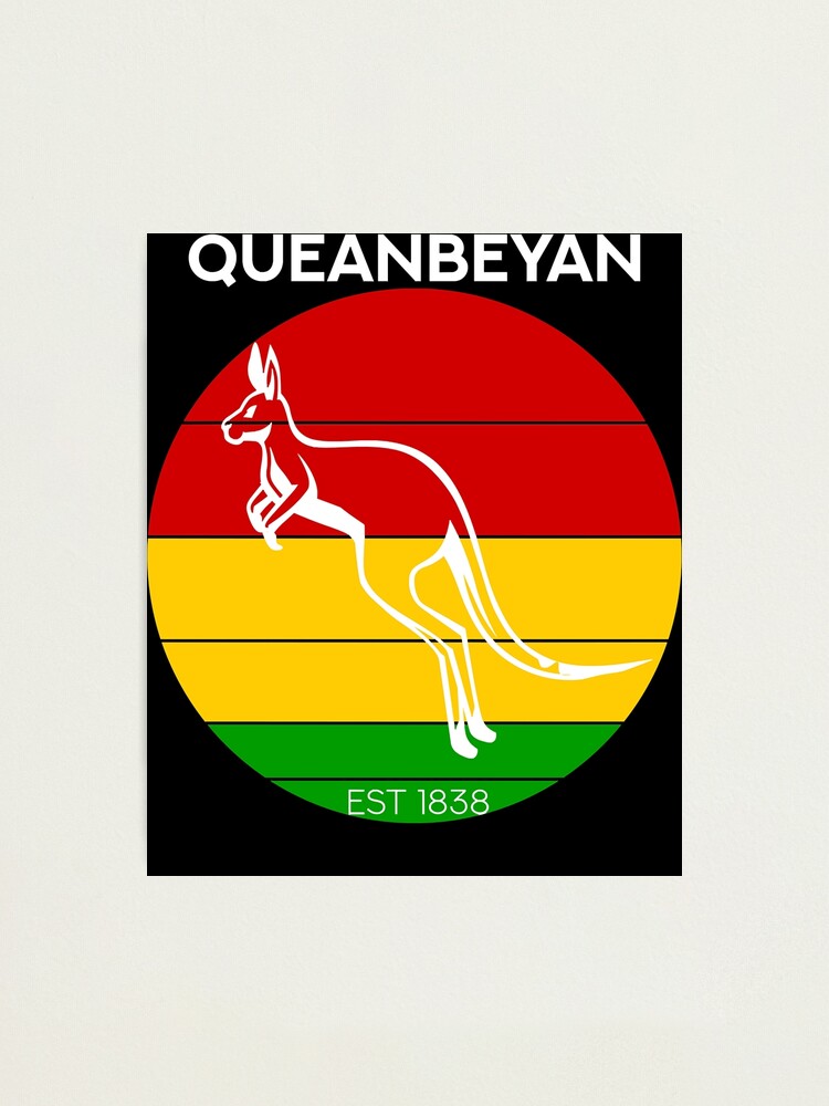 "Queanbeyan Good Day Est 1838 Flag Of Australia Illustration ...