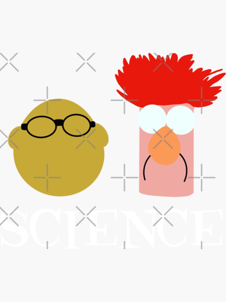 "Muppets Science" Sticker for Sale by NinaTeee | Redbubble