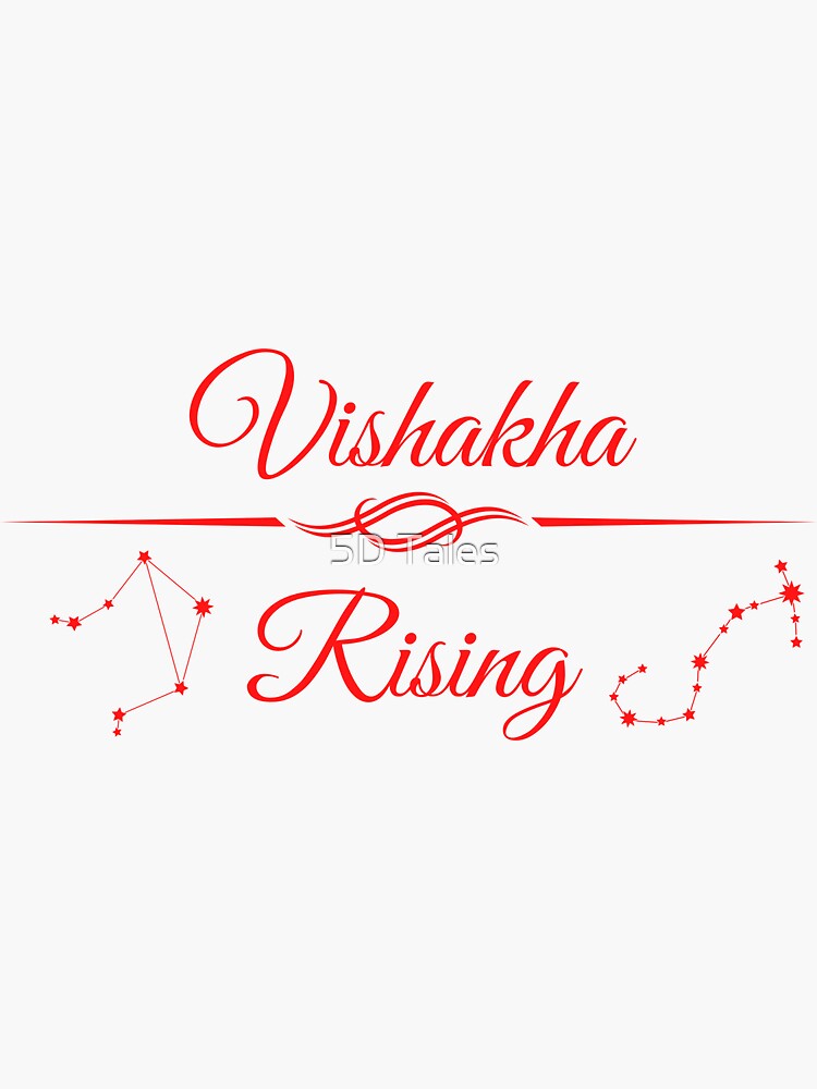 Pegatina «Vishakha Rising Nakshatra - Astrología védica» de DecaStore ...