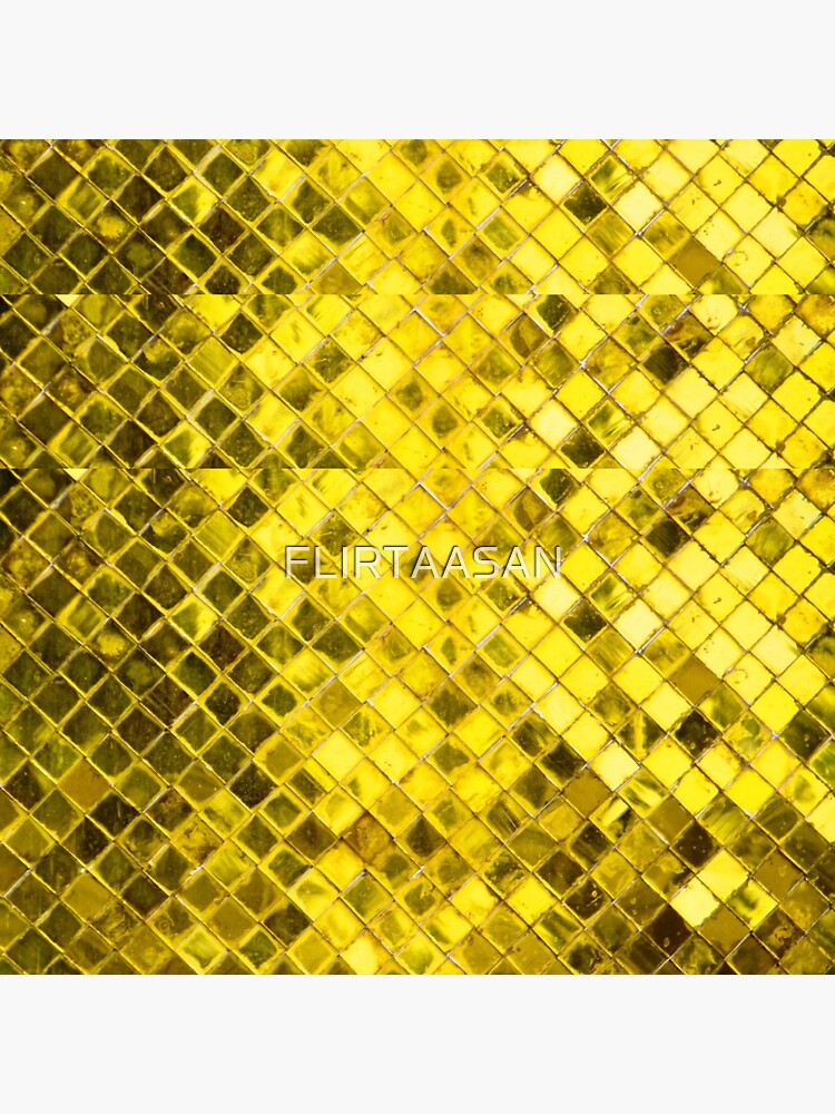 "Golden print : color print - patterns" Sticker for Sale by FLIRTAASAN ...