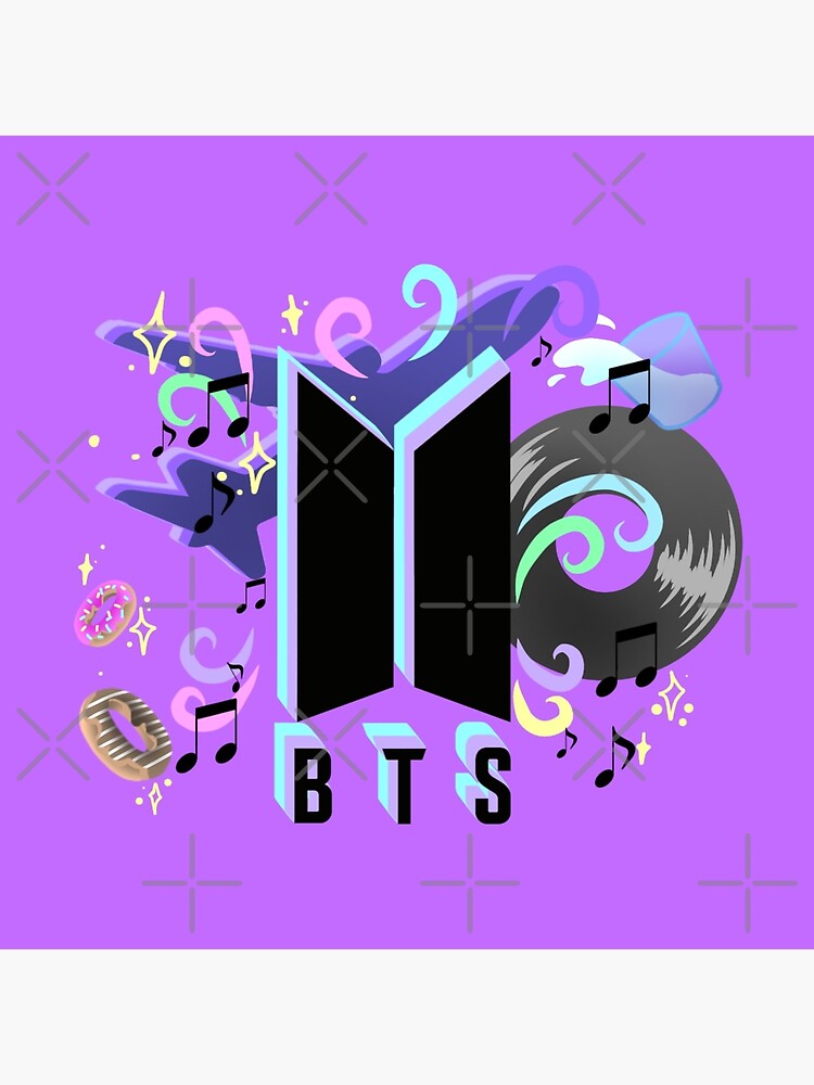 "BTS - DYNAMITE (logo)" Poster by RinArtzShop | Redbubble
