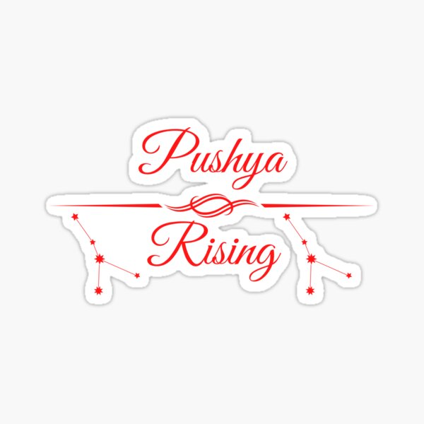 "Pushya Rising Nakshatra - Vedic Astrology" Sticker for Sale by ...