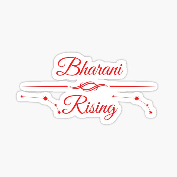 "Bharani Rising Nakshatra - Vedic Astrology" Sticker for Sale by ...