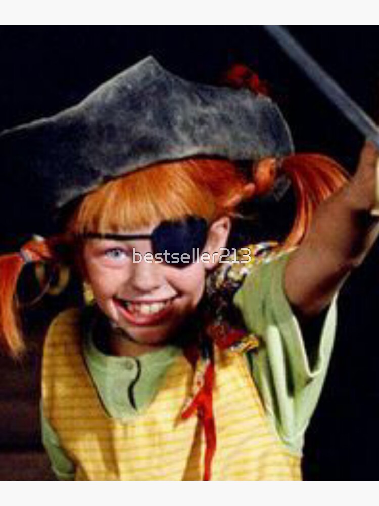 "Pippi Longstocking " Sticker for Sale by bestseller213 | Redbubble