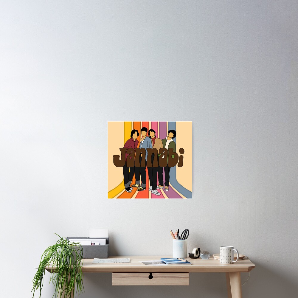 "JANNABI 잔나비 [VER. 1]" Poster by metanoiaaa | Redbubble