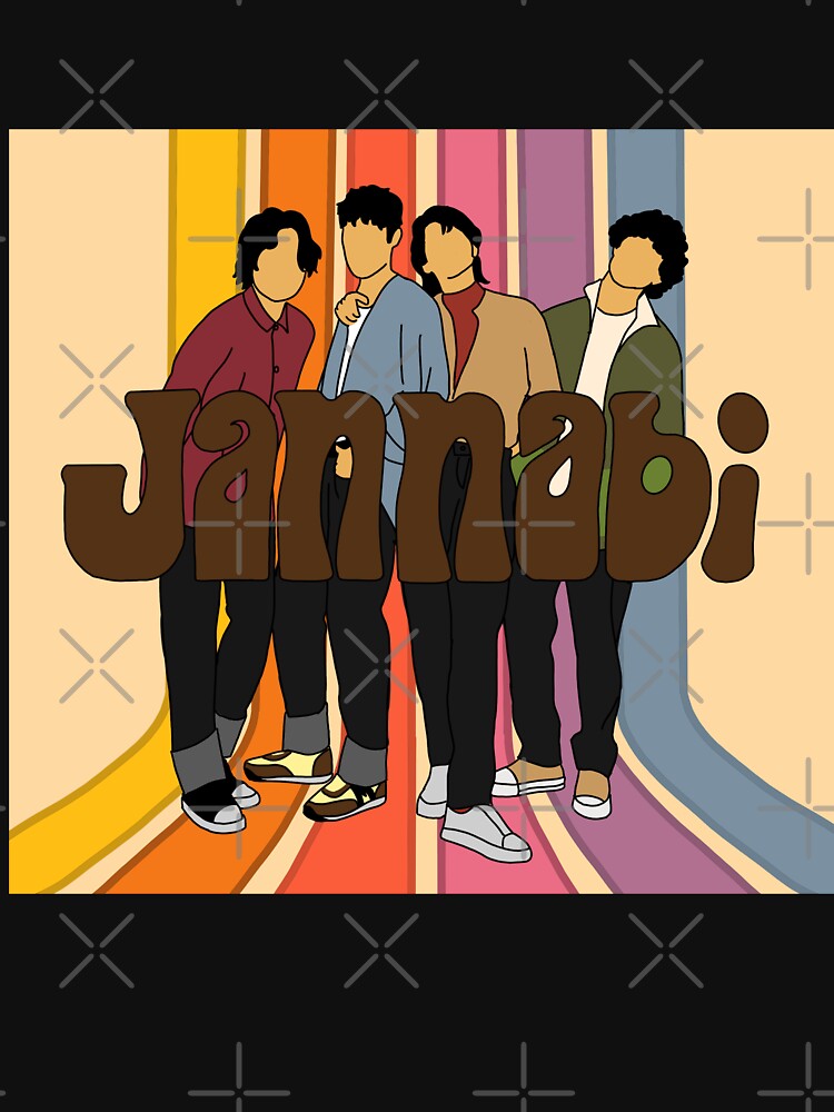 "JANNABI 잔나비 [VER. 1]" T-shirt for Sale by metanoiaaa | Redbubble ...