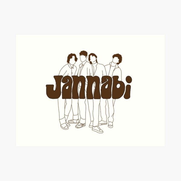 "JANNABI 잔나비 [VER. 2]" Art Print for Sale by metanoiaaa | Redbubble