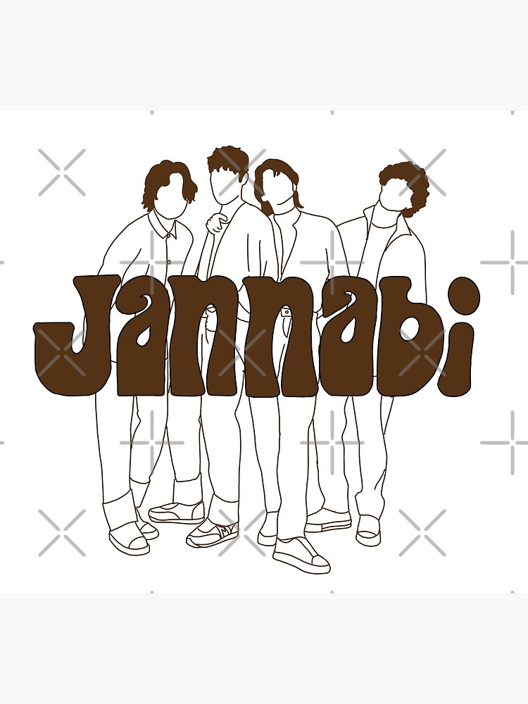 "JANNABI 잔나비 [VER. 2]" Art Print for Sale by metanoiaaa | Redbubble