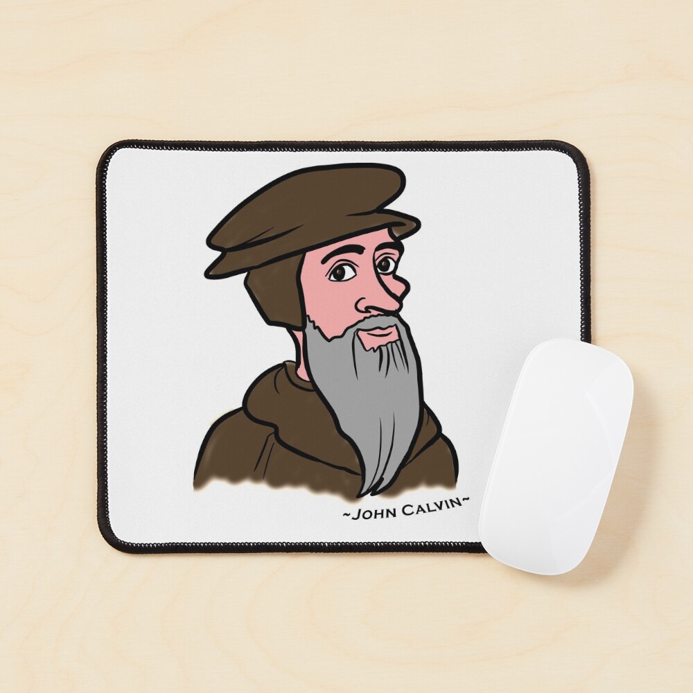 "John Calvin" Sticker for Sale by TheologyFirst | Redbubble