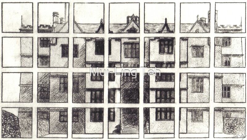 "Fragmented Architecture" by Mui-Ling Teh | Redbubble