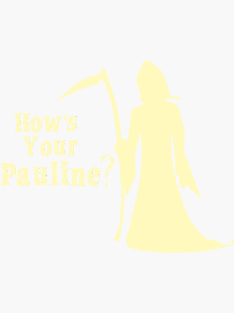 "The Mighty Boosh - Death" Sticker for Sale by Claracasper | Redbubble