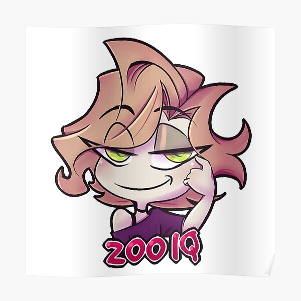 "200 IQ Chibi Andrea" Poster for Sale by DreamingAlice | Redbubble