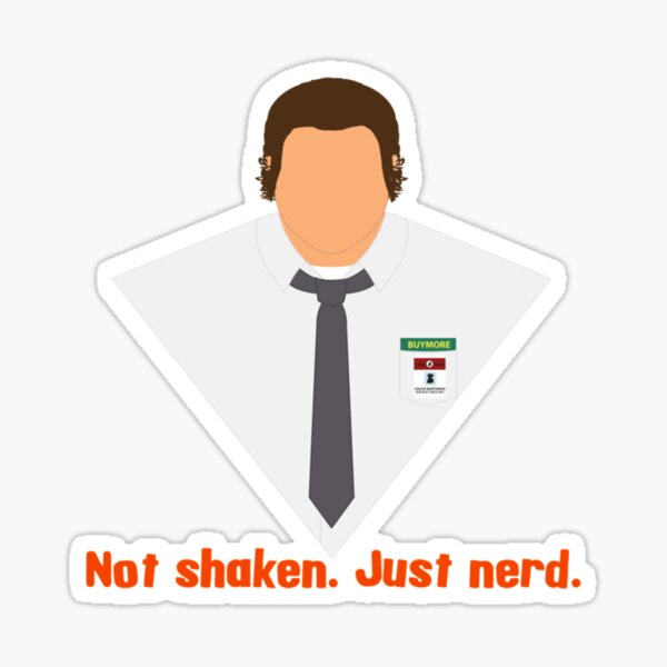 "Chuck " Sticker by CortexShirts | Redbubble