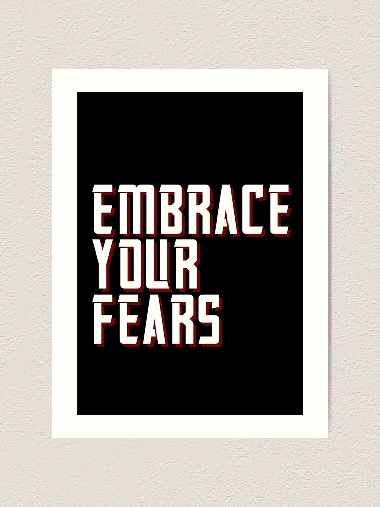 "Embrace your fears | positive motivational quote | motivational and ...