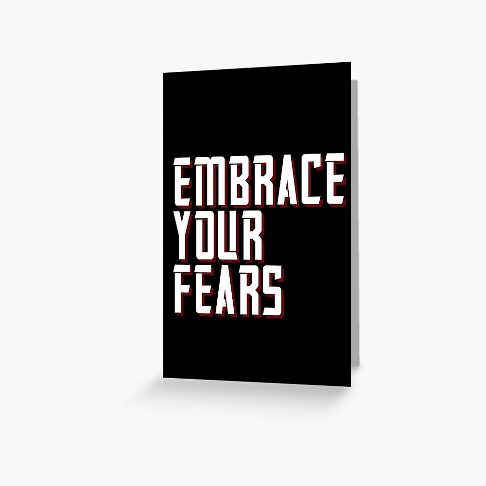 "Embrace your fears | positive motivational quote | motivational and ...