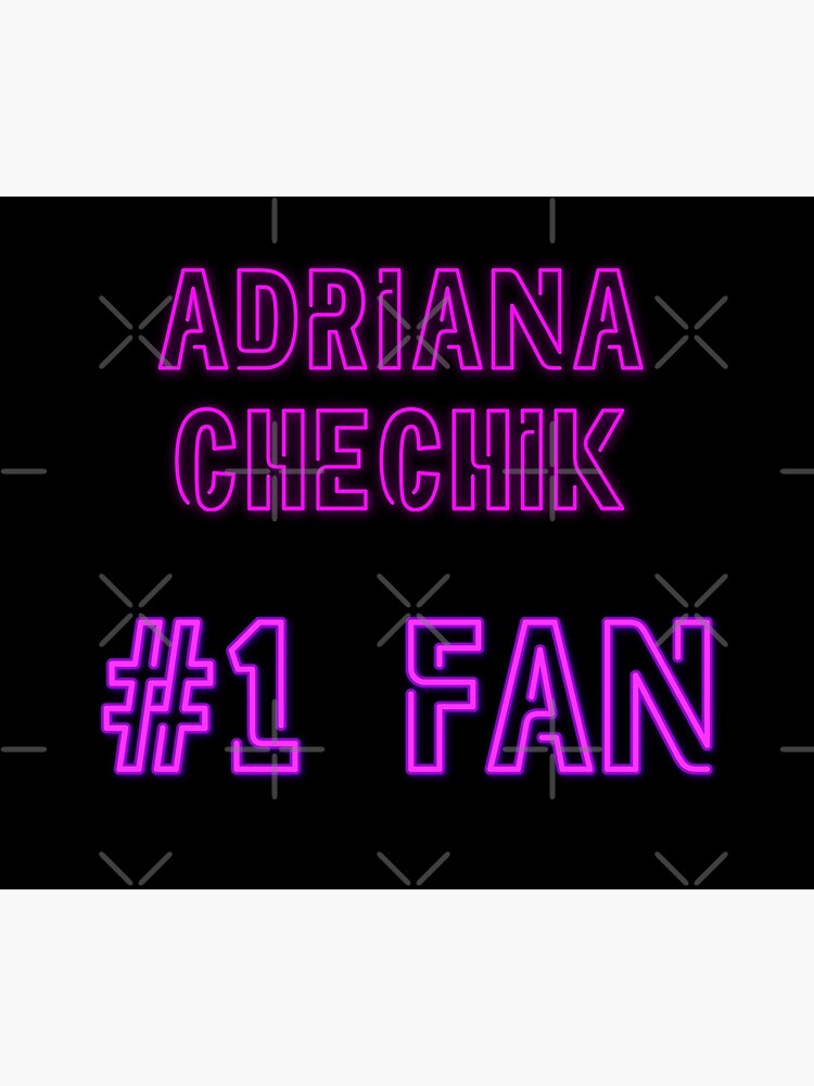 Adriana Chechik 1 Fan Poster For Sale By 2girls1shirt Redbubble