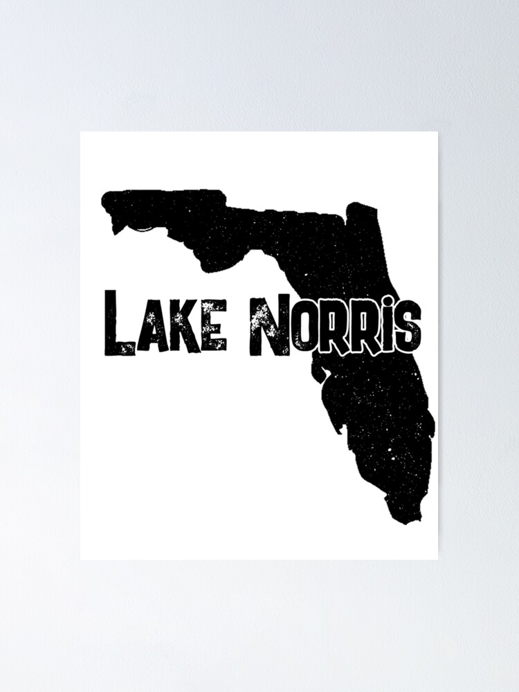 "Lake Norris, Lake County Florida, Summer Vacation Lake " Poster for ...