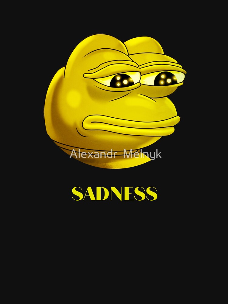 "Sad Peepo" T-shirt for Sale by flourpacket | Redbubble | peepo t ...