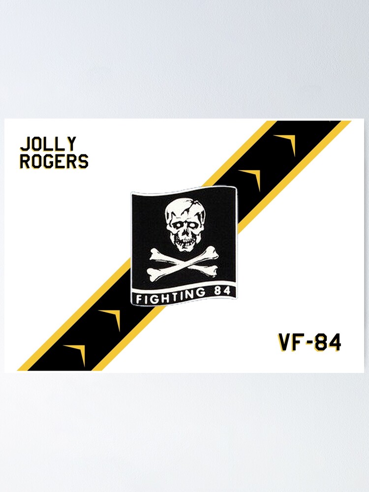 "VF-84 Jolly Rogers" Poster for Sale by VandyTwo | Redbubble