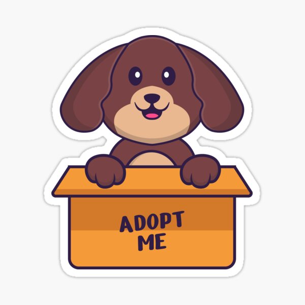 "Adopt Me" Sticker by CKDream | Redbubble