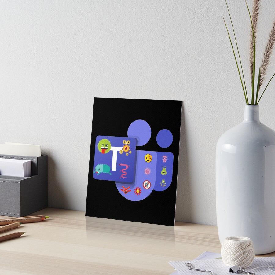 "Microsoft Teams " Art Board Print by SotaSimple | Redbubble