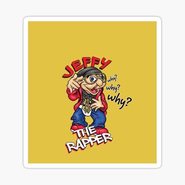 "Jeffy the Rapper Funny SML Character Sleeveless Top" Sticker for Sale ...