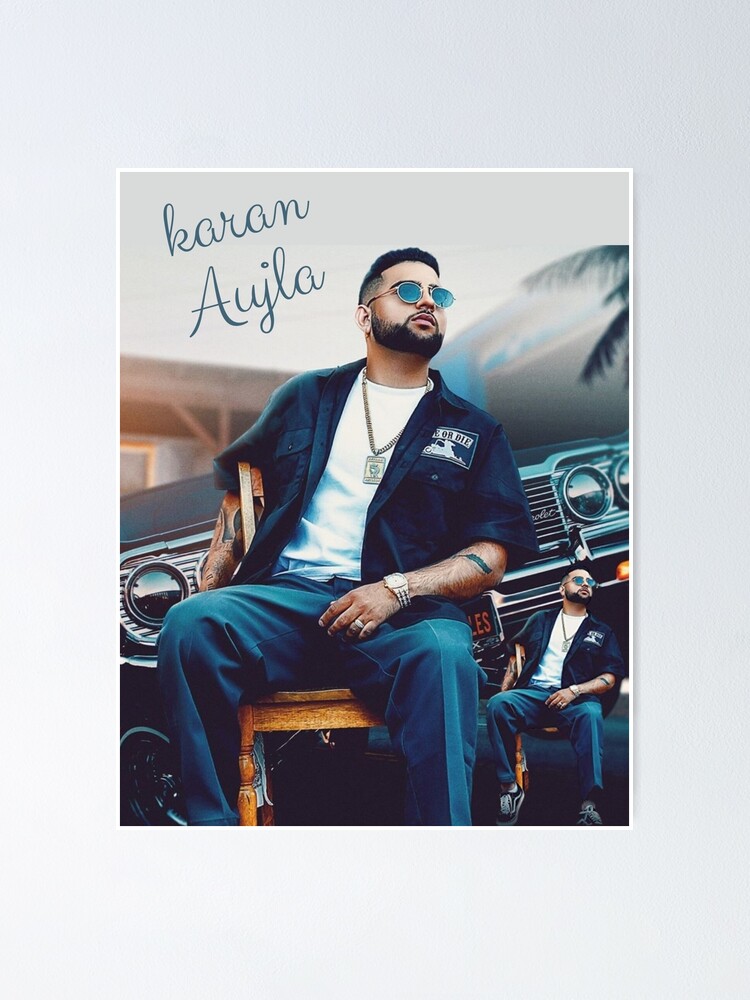 "Karan aujla" Poster by Marisaf | Redbubble