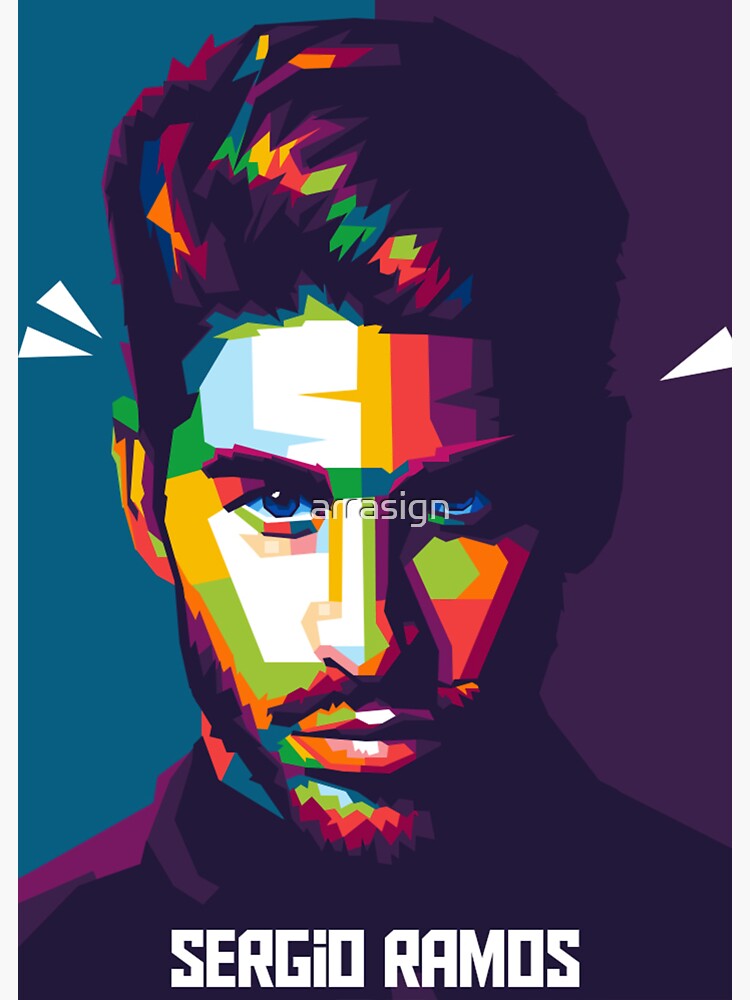 "Sergio Ramos" Sticker by arrasign | Redbubble