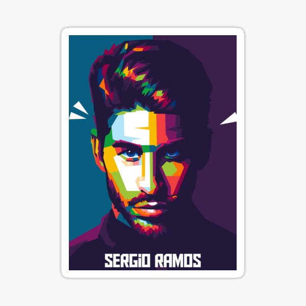 "Sergio Ramos" Sticker by arrasign | Redbubble