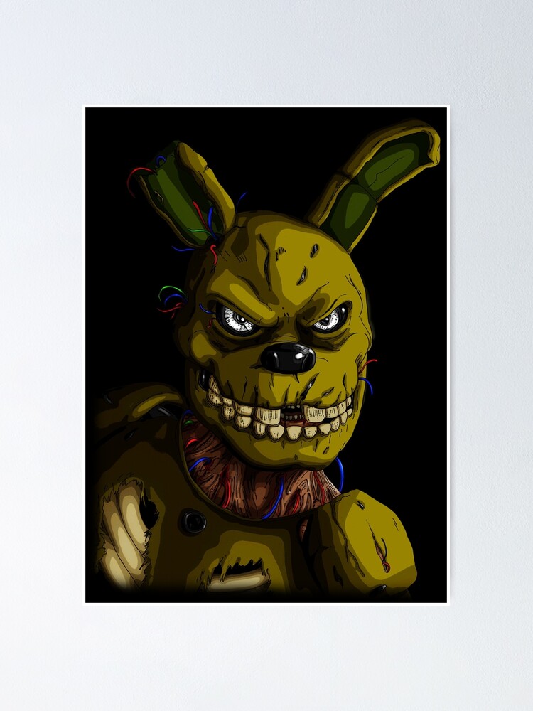 "Springtrap" Poster by Daveofthedead87 | Redbubble