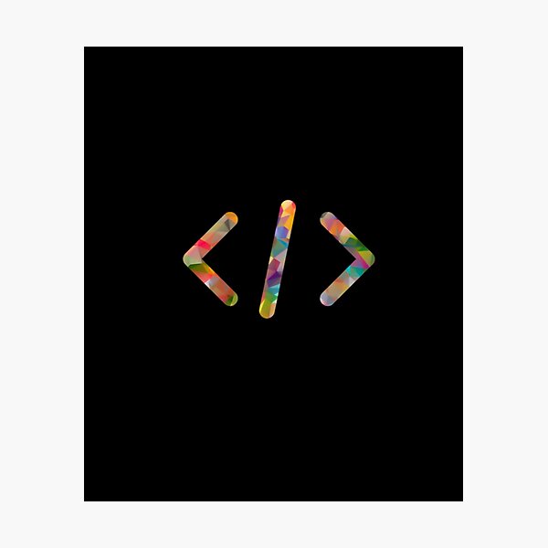 Lámina fotográfica «Regalo divertido del codificador de los trabajos ...