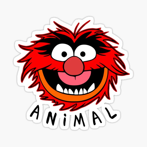 "Animal Muppets" Sticker for Sale by 717store | Redbubble