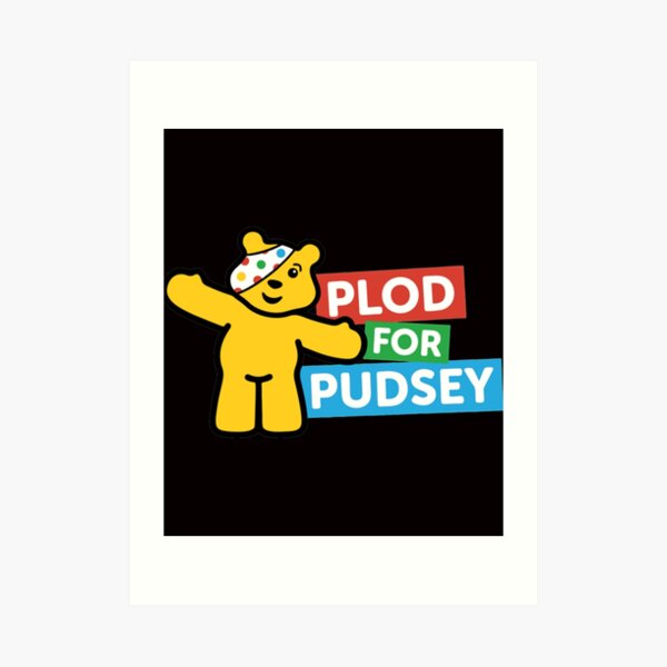 "Pudsey Bear " Art Print for Sale by SupaCustom23 | Redbubble