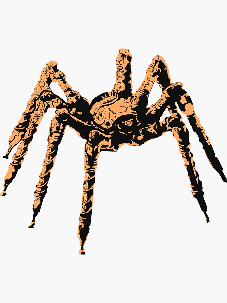 "Factorio Spidertron" Sticker by franky6fingers | Redbubble
