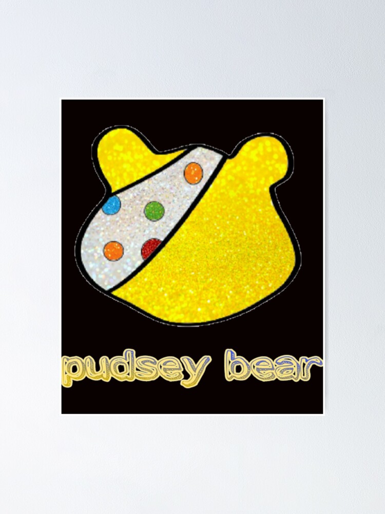 "Children In Need Pudsey Bear " Poster for Sale by BilaVorona2B | Redbubble
