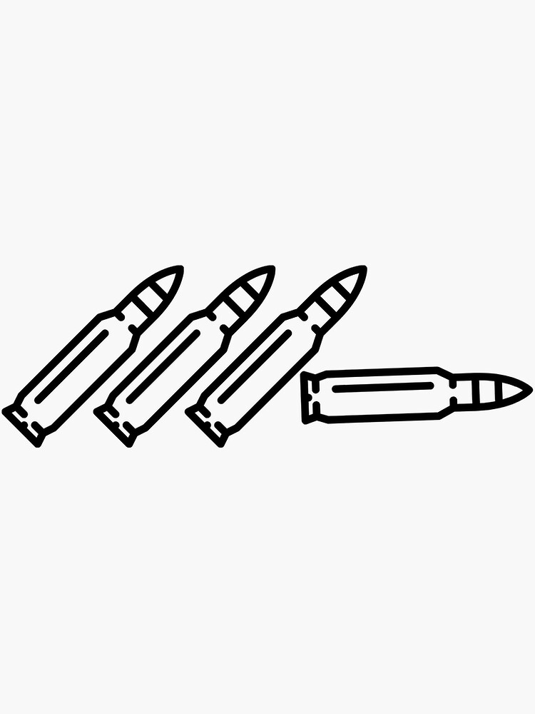 "5.56" Sticker by prausapparel | Redbubble