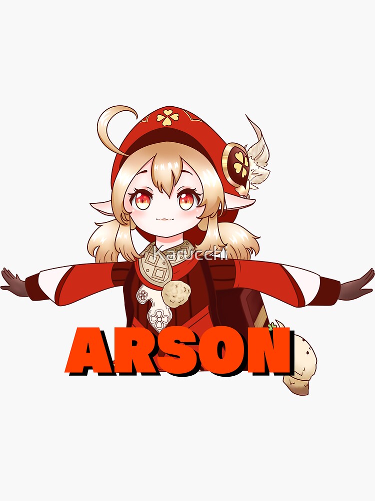 "Arson Child" Sticker by Karucchi | Redbubble